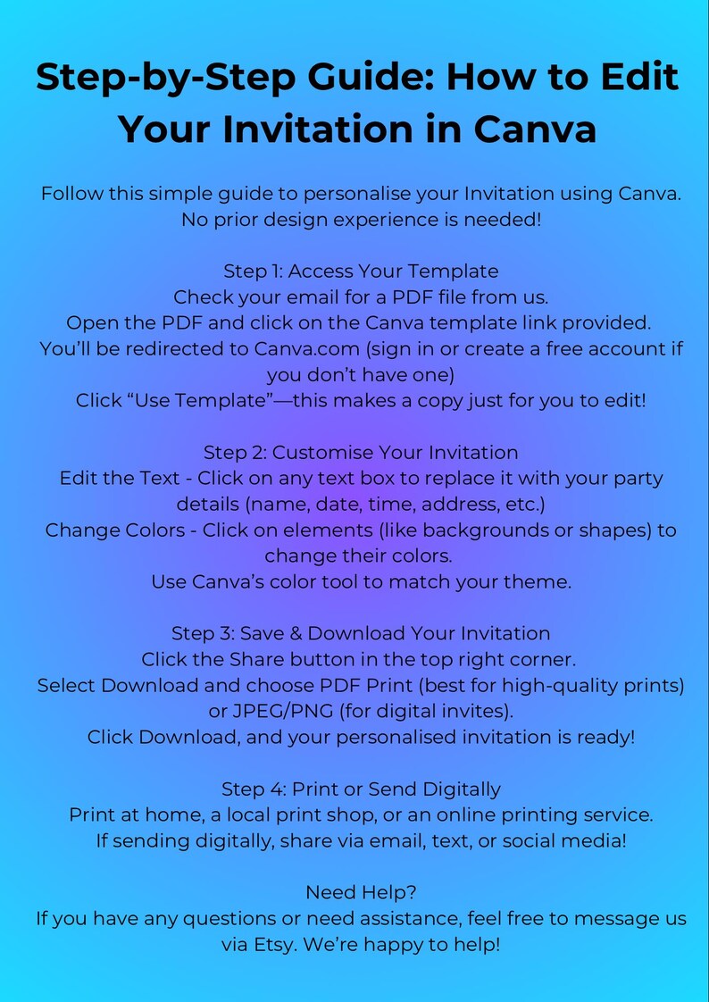 LEVEL UP! Arcade Party Invitation | Editable Canva Template | Instant ...