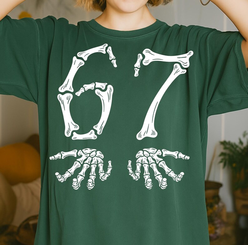 Six Seven 67 Meme Funny Hands SVG PNG Bundle | Viral Internet Meme ...