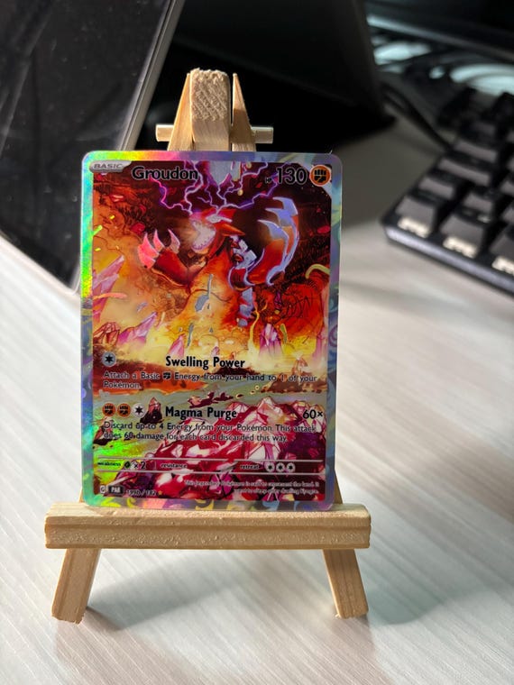 Legendary Pokemon Groudon Promo