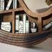 Mini Shaped Bookshelf Decor: Whale - Etsy