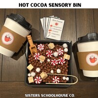 Hot Cocoa Recipe Cards, Winter Sensory Bin, Hot Chocolate, Winter ...