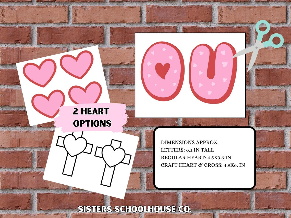 Our Hearts Belong to Jesus Sunday School Décor: Hearts Bulletin Board ...