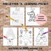 Letter A Worksheet Bundle: Preschool & Kindergarten Learning (PDF) - Etsy