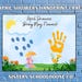 2025 Kindergarten Graduation Handprint Craft, Graduation Craft Activity ...