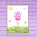 Christian Mother's Day Handprint Craft, Proverbs 22:6, Gift for Mom ...