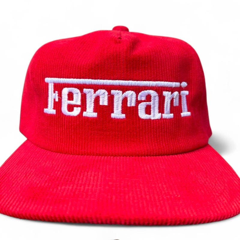 Red Puma Hat - Etsy