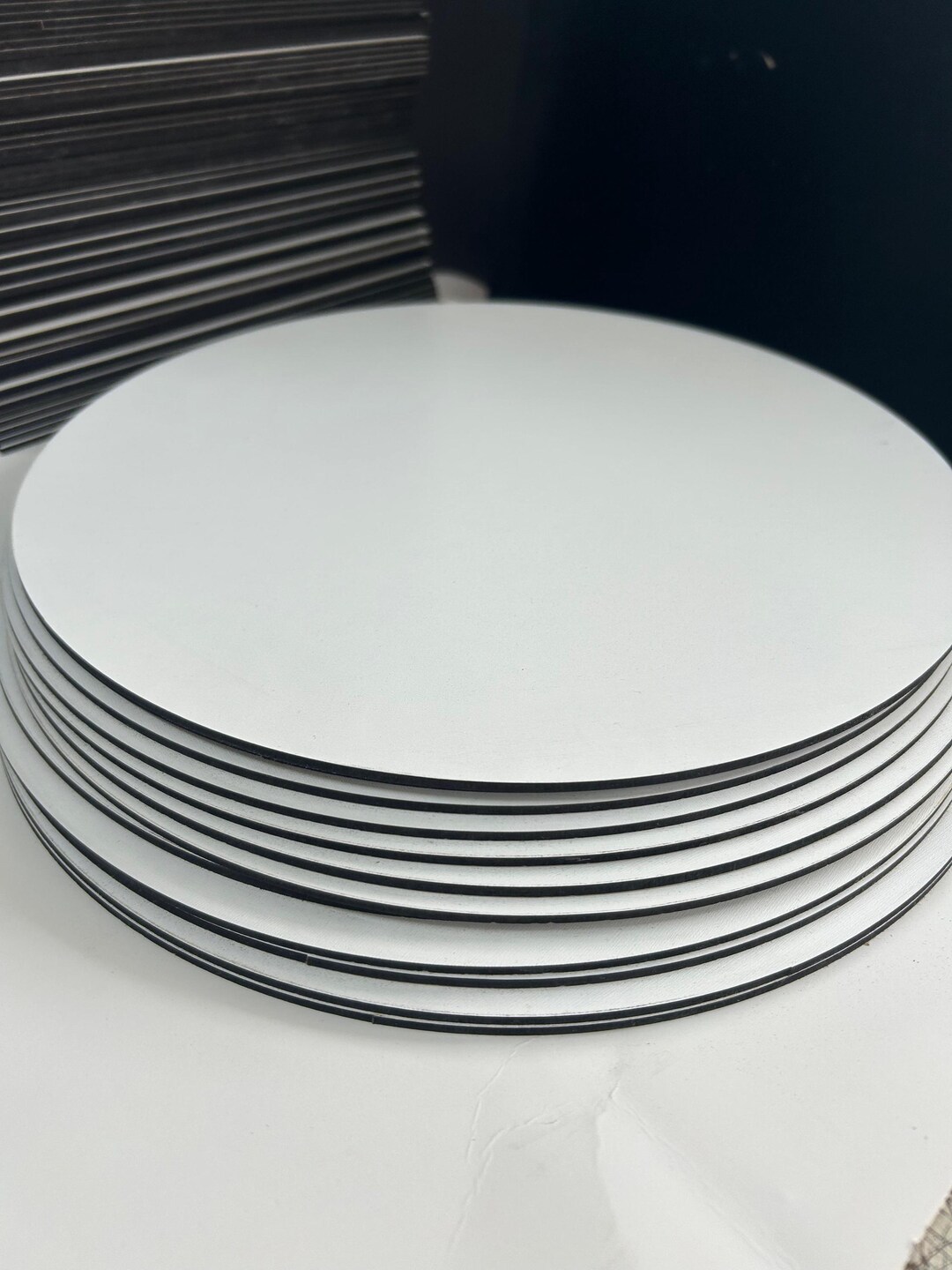 Wooden Cake Stand, MDF Cake Base, Round Cake Board for Wedding ...