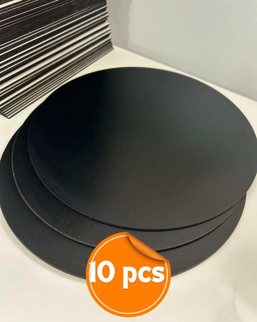 Wooden Cake Stand, MDF Cake Base, Round Cake Board for Wedding ...