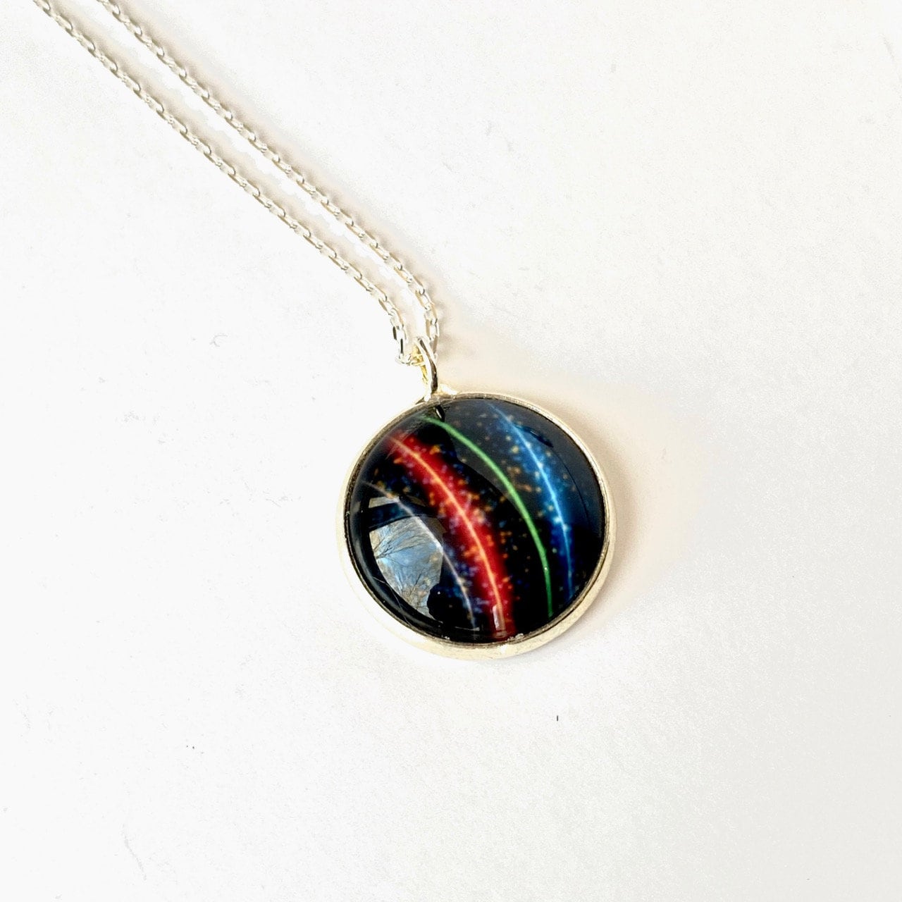 Colorful NASA Planet Pendant Earth Moon Necklace Solar | Etsy