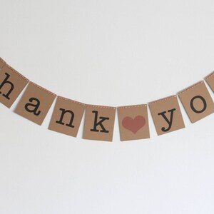 FREE SHIPPING - "thank You" Bunting Banner-photo Prop - Etsy