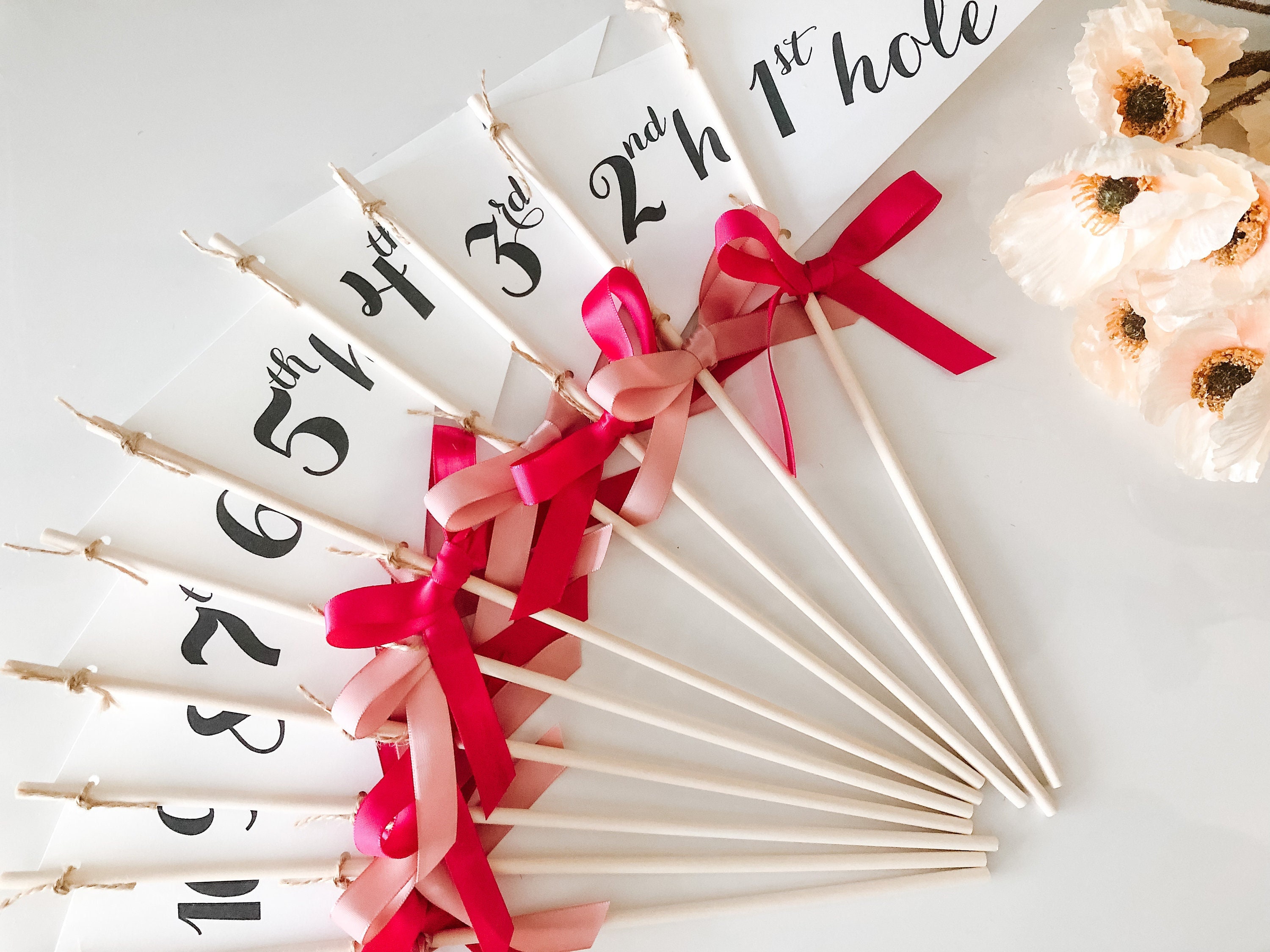 Pennant Flags, Table Numbers, Golf Holes, Travelled Places, Golf ...