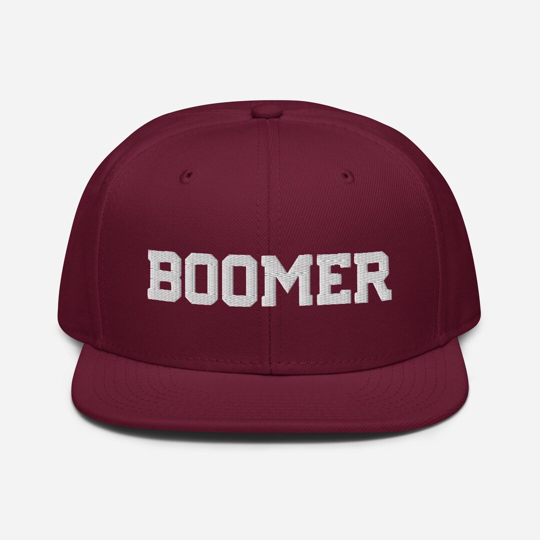 OU Oklahoma Football "boomer" Hat, Front Embroidered - Etsy