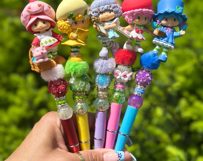 Labubu Beaded Pens , Characters , Cute Pens, Elevate Your Stationary ...