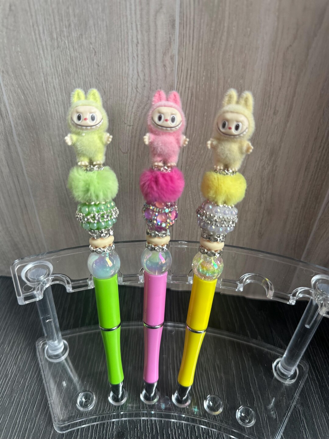 LABUBU Bead Pens , Characters , Cute Pens, Elevate Your Stationary ...