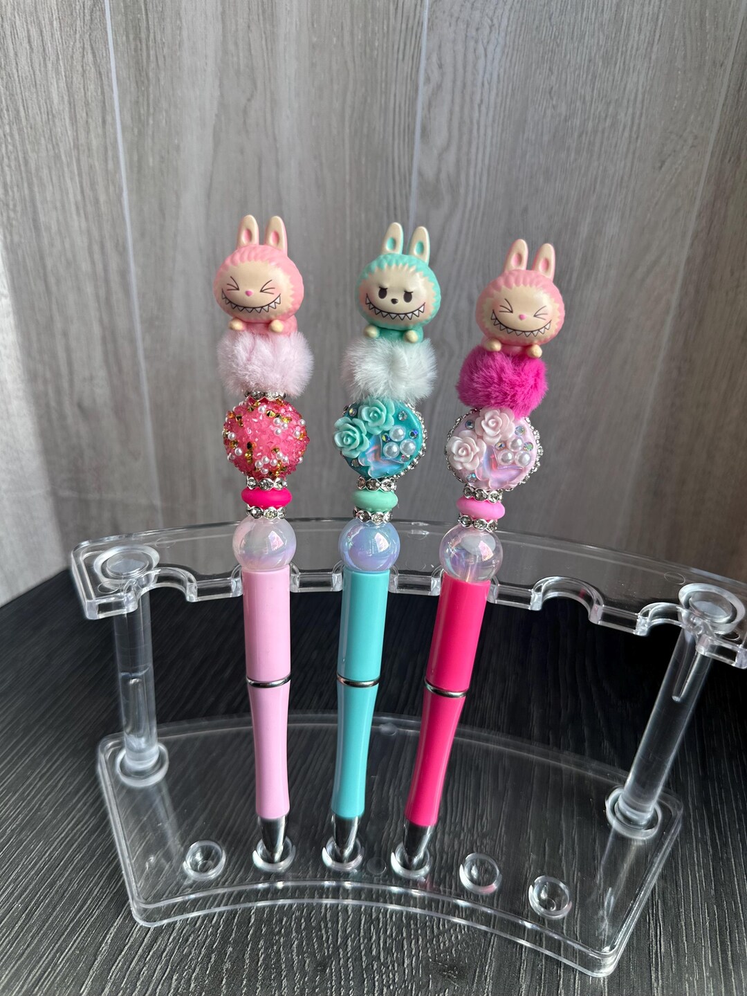 LABUBU Bead Pens , Characters , Cute Pens, Elevate Your Stationary ...