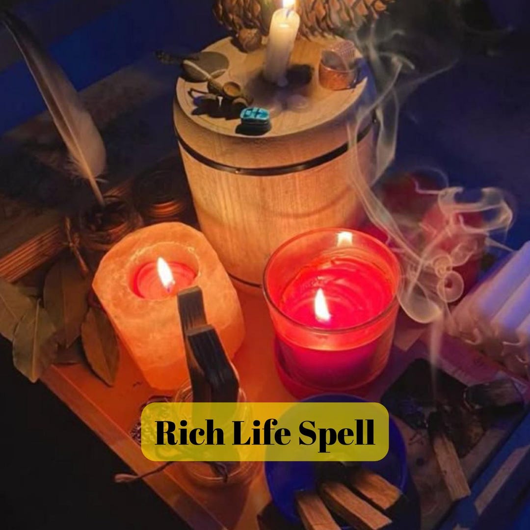 Rich Life Spell – Manifest Luxury, Wealth, and a Life of Abundance ...