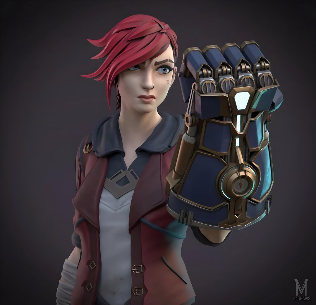 Vi Arcane Model Files 3D Printable STL League of Legends - Etsy