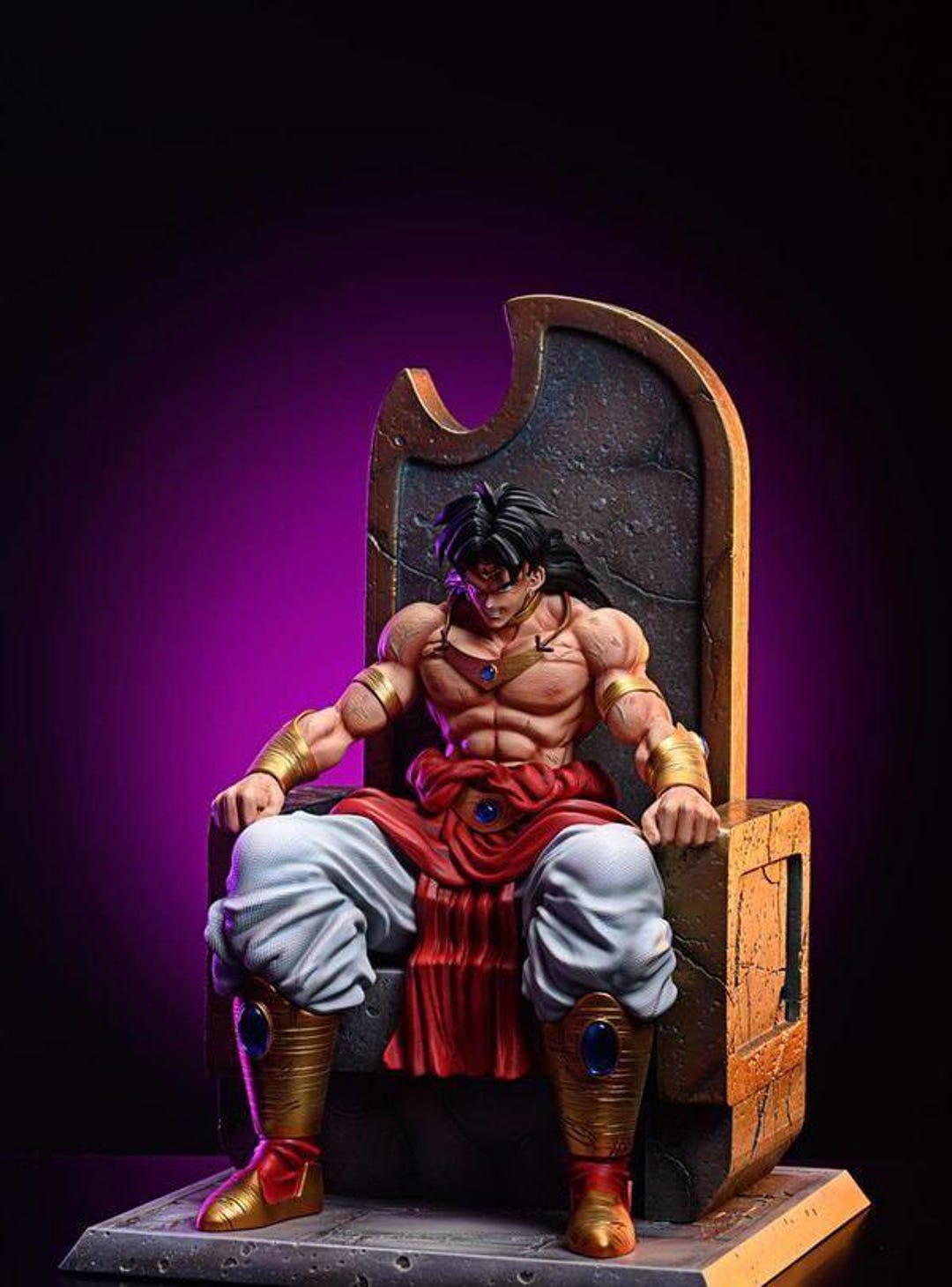Broly Throne Dragon Ball Z STL - Etsy