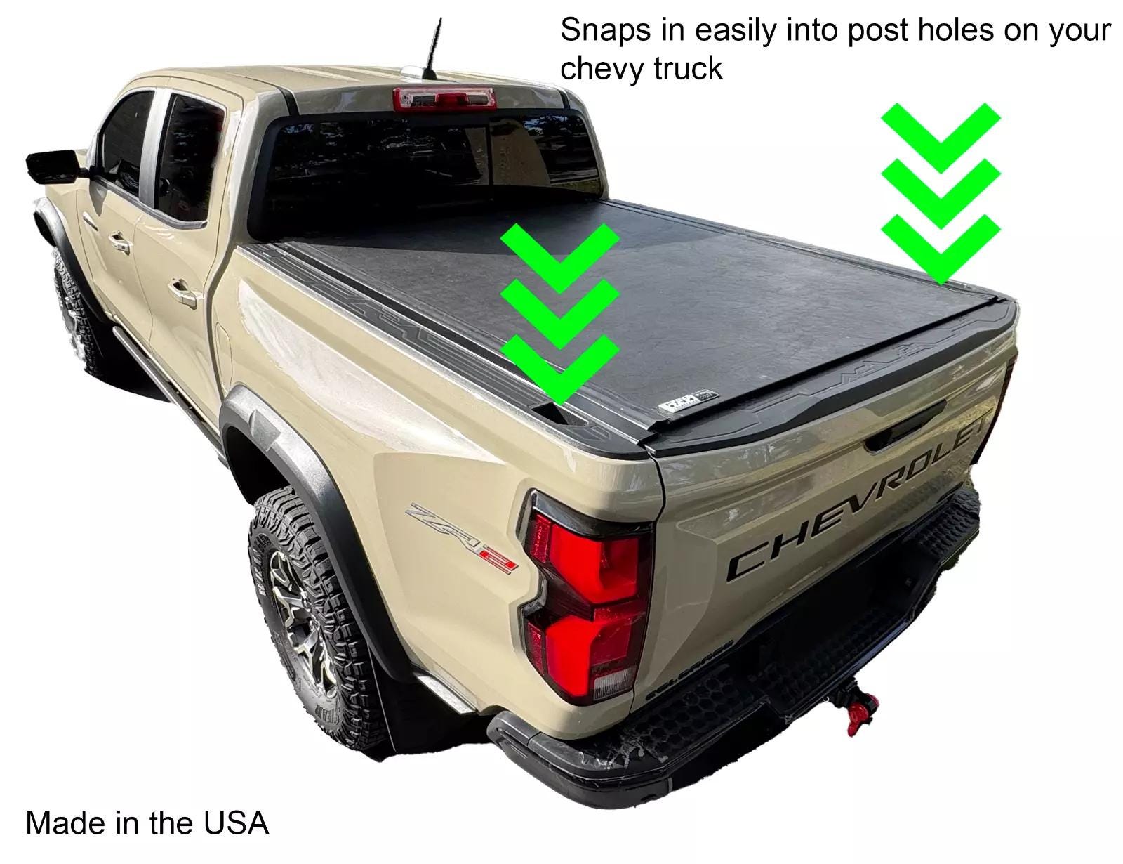 Bed Rail Stake Pocket Covers Chevy Trucks Silverado Colorado Truck Pair ...