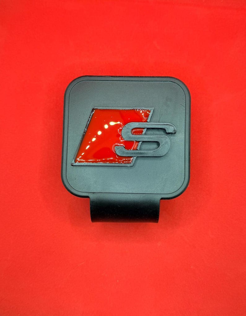 Audi S Line Trailer Hitch Cover Plug S-line SQ5 SQ7 SQ8 RSQ8, E-tron ...