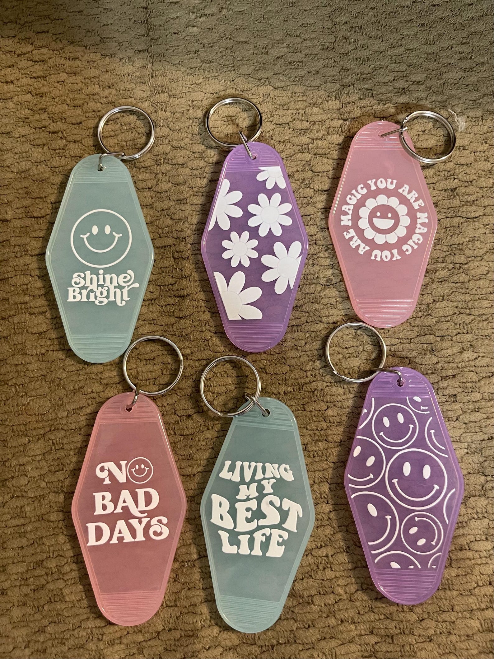 Acrylic Key Chains - Etsy