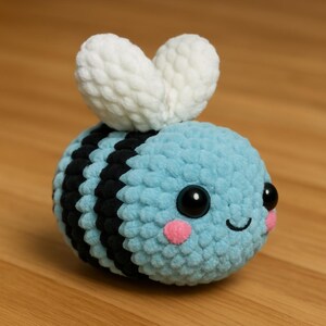 Easy and Cute Amigurumi Bee Crochet Pattern, Crochet Bee Pattern ...