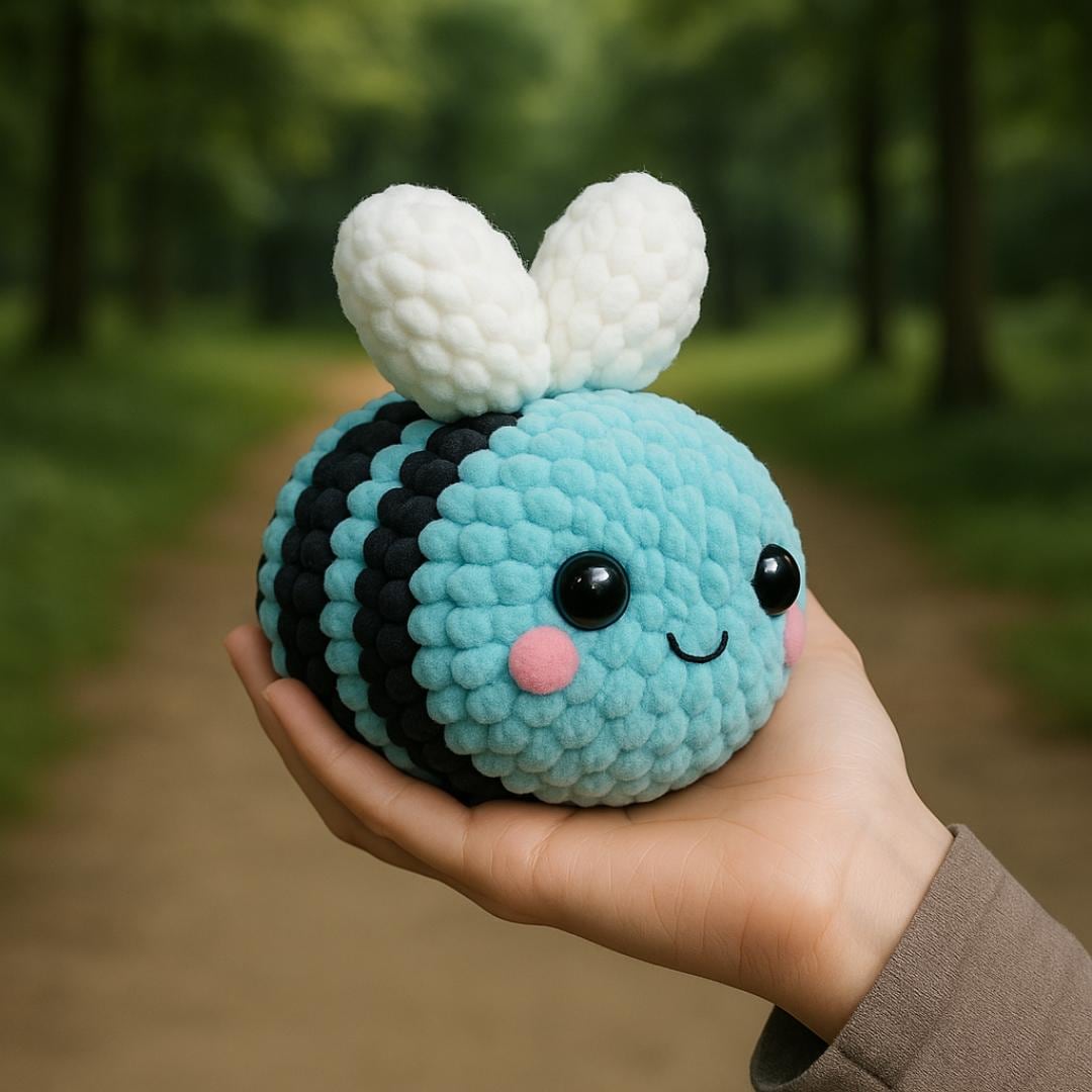 Easy and Cute Amigurumi Bee Crochet Pattern, Crochet Bee Pattern ...
