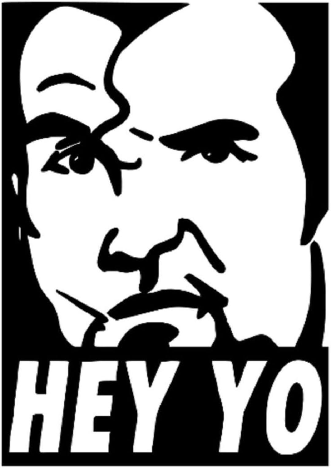 Hey Yo Razor Ramon Wrestling Vinyl Decal Sticker Wrestle Fan - Etsy
