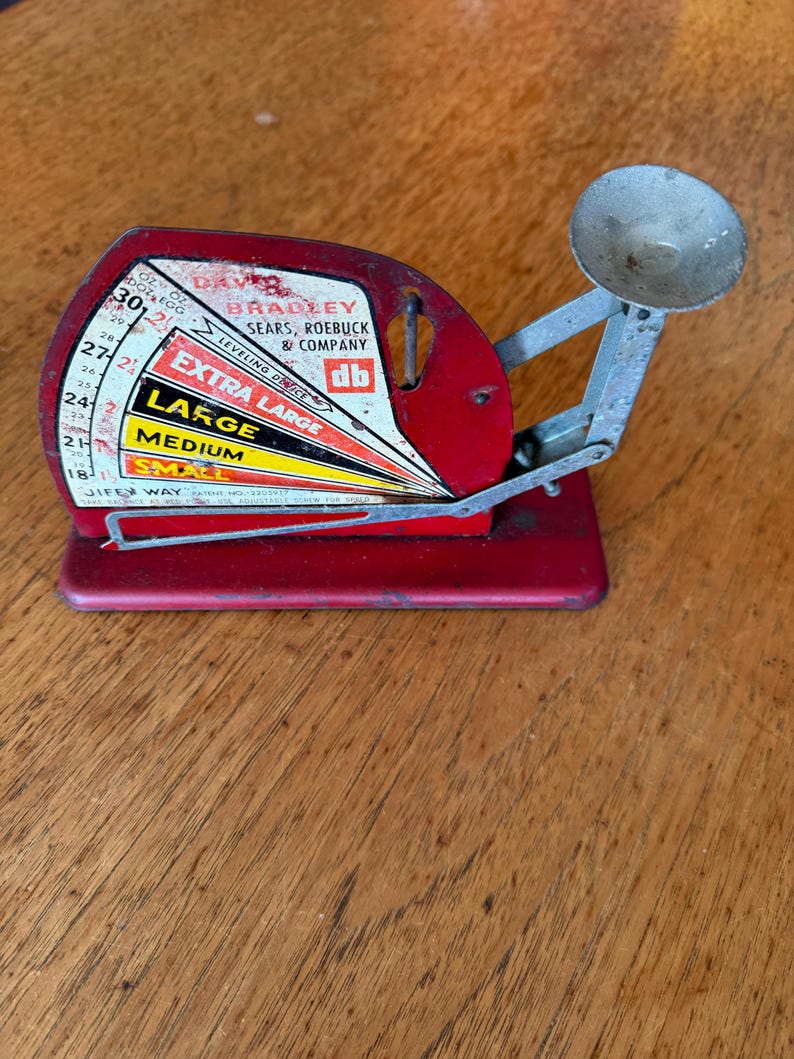 Vintage Egg Scale Size Grader David Bradley for Sears Roebuck & Co by ...