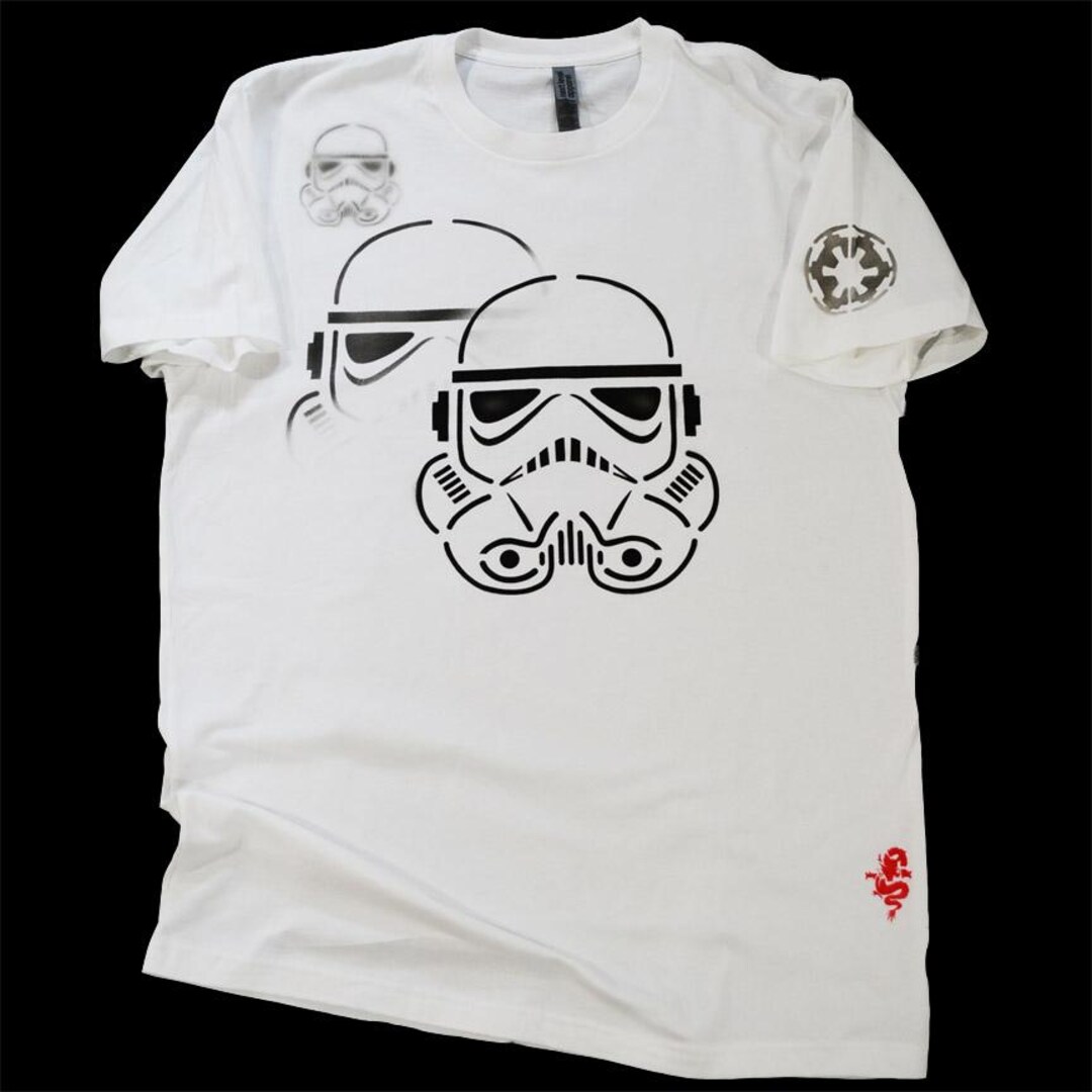 Hand-airbrushed Stormtrooper T-shirt, Limited Edition, Numbered, M ...