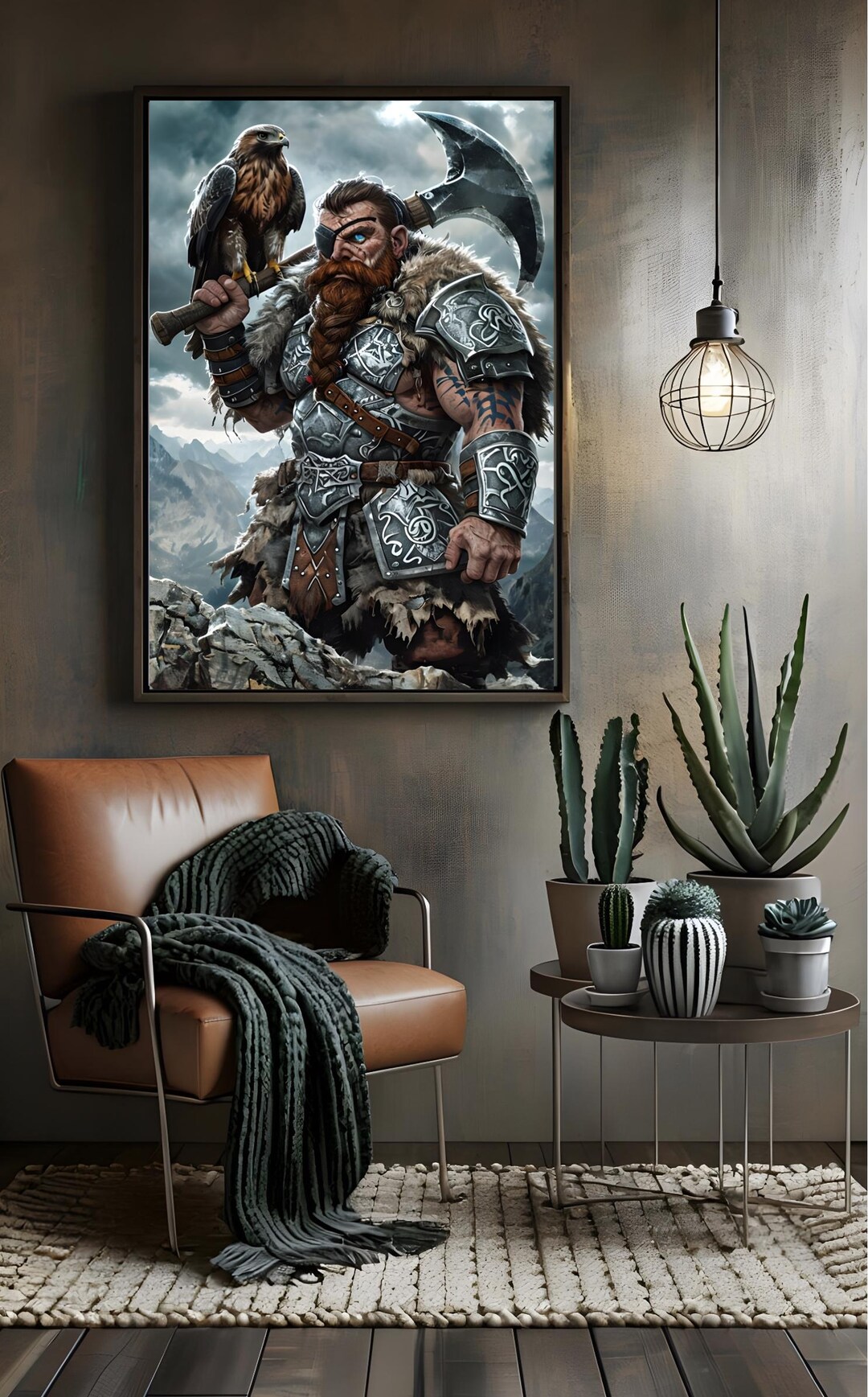 Vertical Posters - Dwarf Fantasy Wall Art Home Decor 24x36 Mythical ...