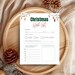 Christmas Wish List: Editable Letter to Santa (printable Template) 8x10 ...