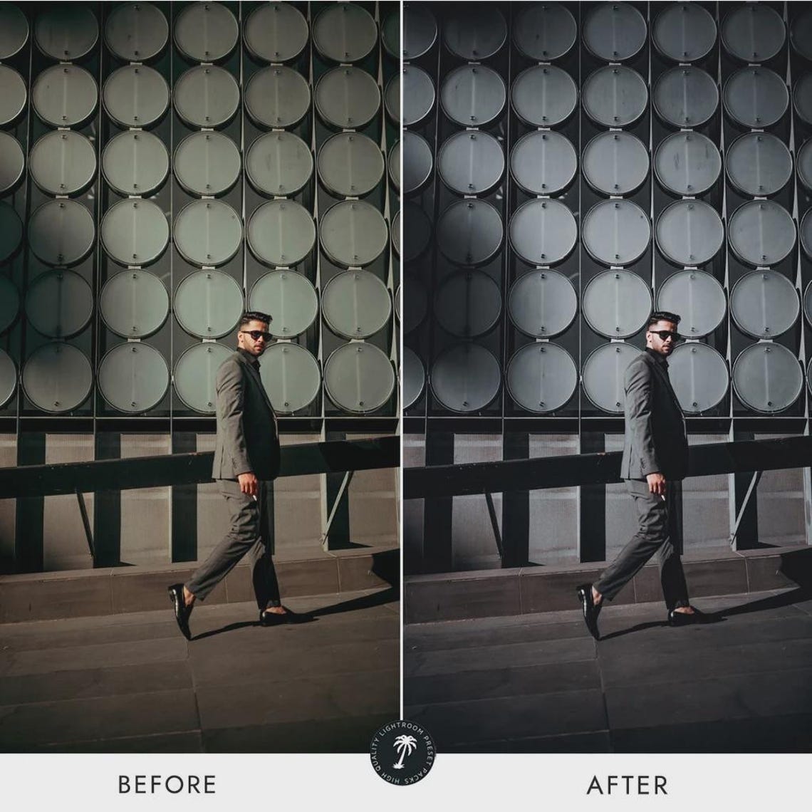 Black Tones Lightroom Presets, Moody Photo Filters (mobile & Desktop ...
