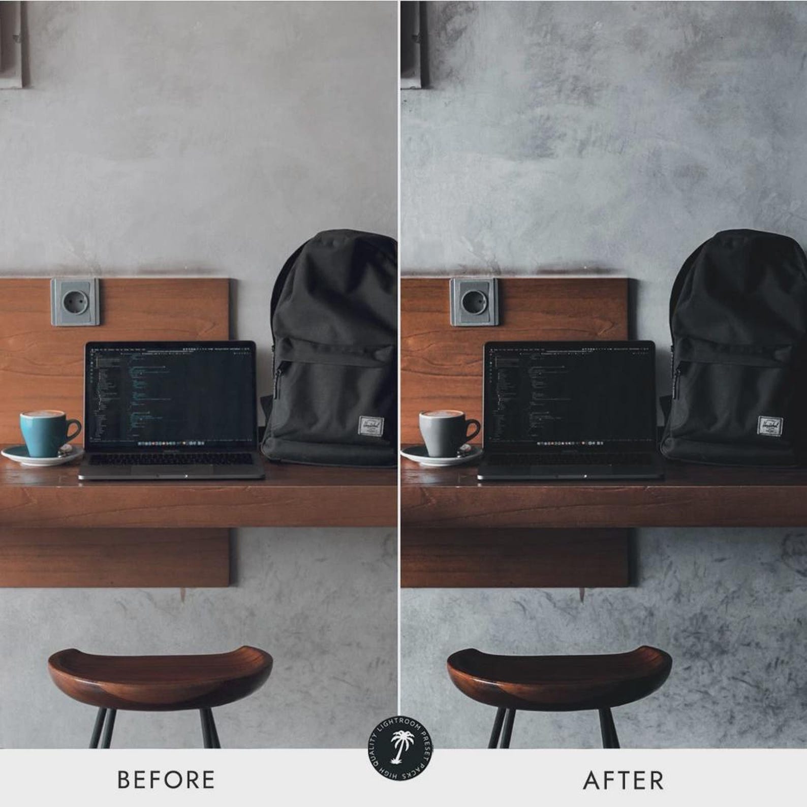 Black Tones Lightroom Presets, Moody Photo Filters (mobile & Desktop ...