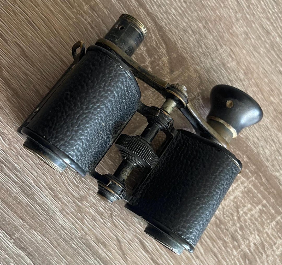 Rare WW1 Goerz Berlin Field Army Service Optical Binocular Germany ...