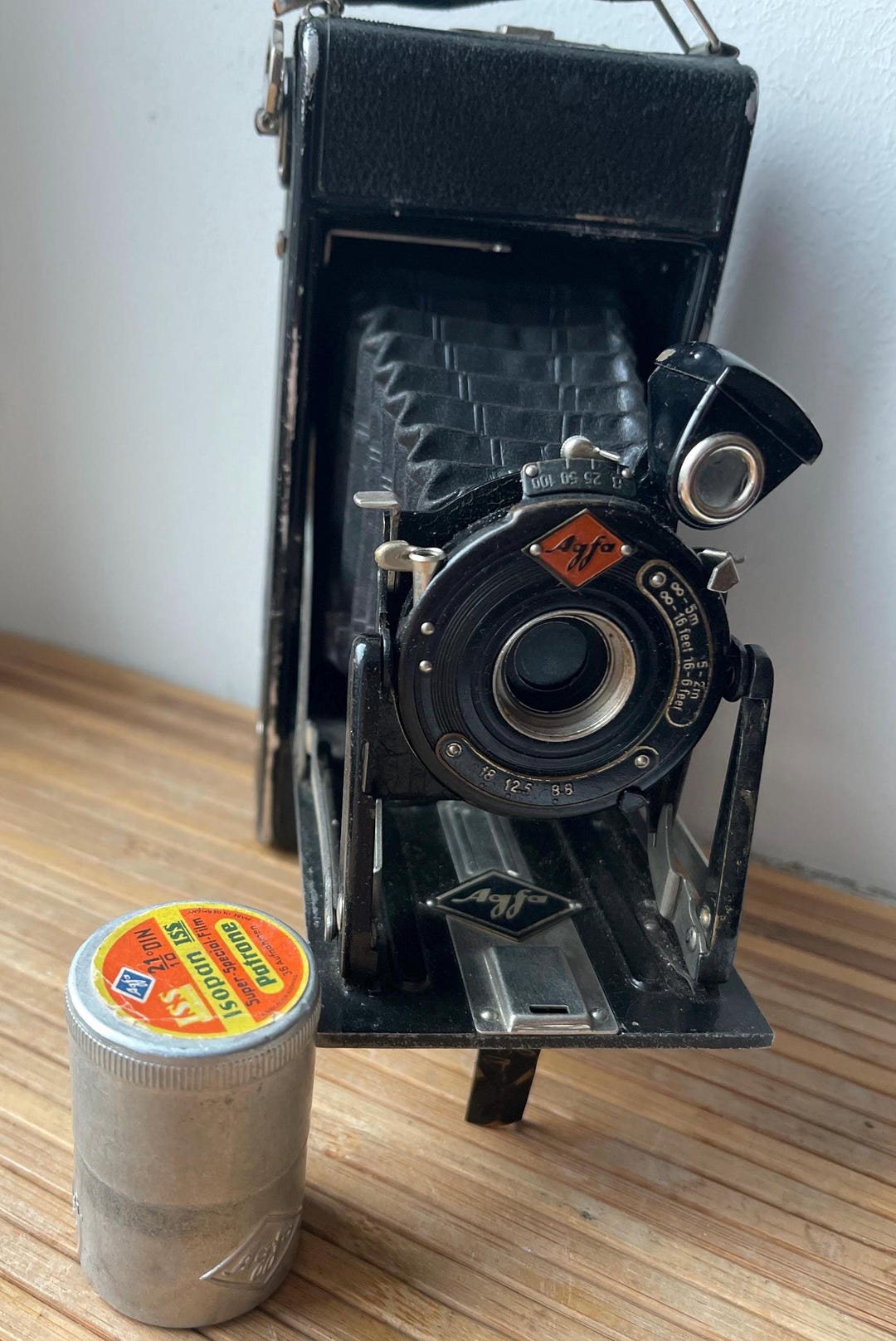 Antique Camera Agfa Bellows Camera With Film Holder 1930s, Antique ...
