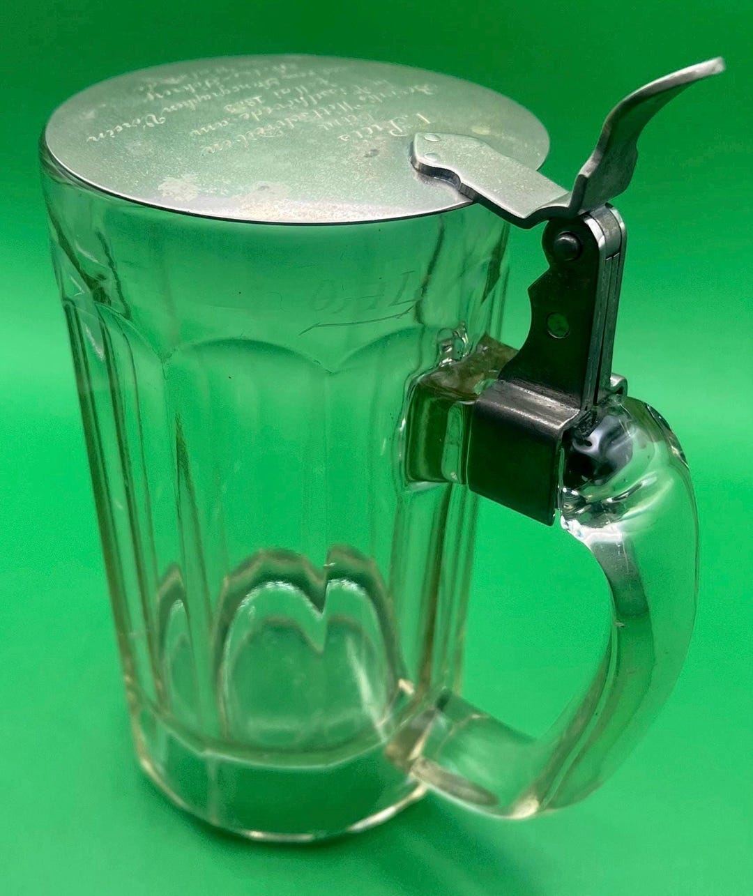 Rare Beer Glass, Antique Beer Mug, German Glassware 1899, Craft Beer ...