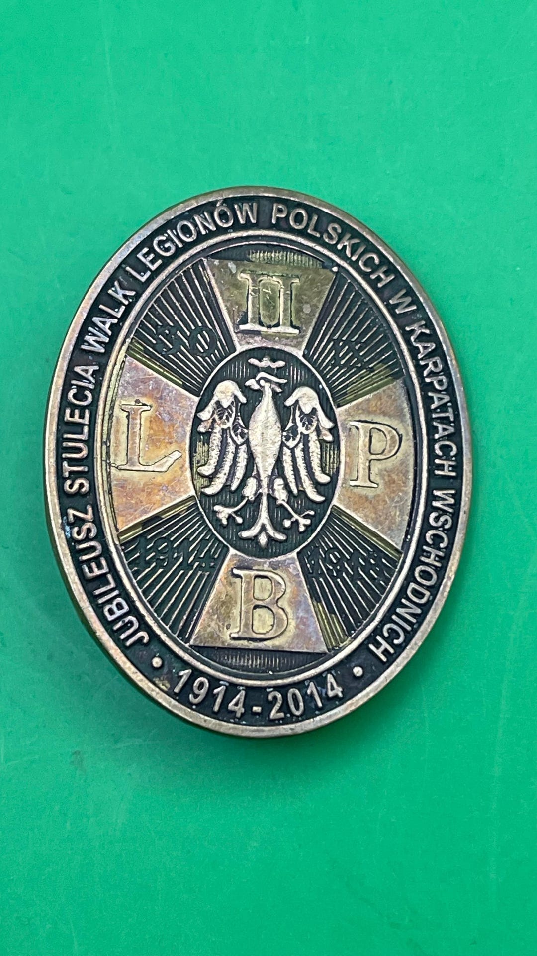 Polish Memorial Badge – II Brigade of the Polish Legions, WW1 1914 -l ...