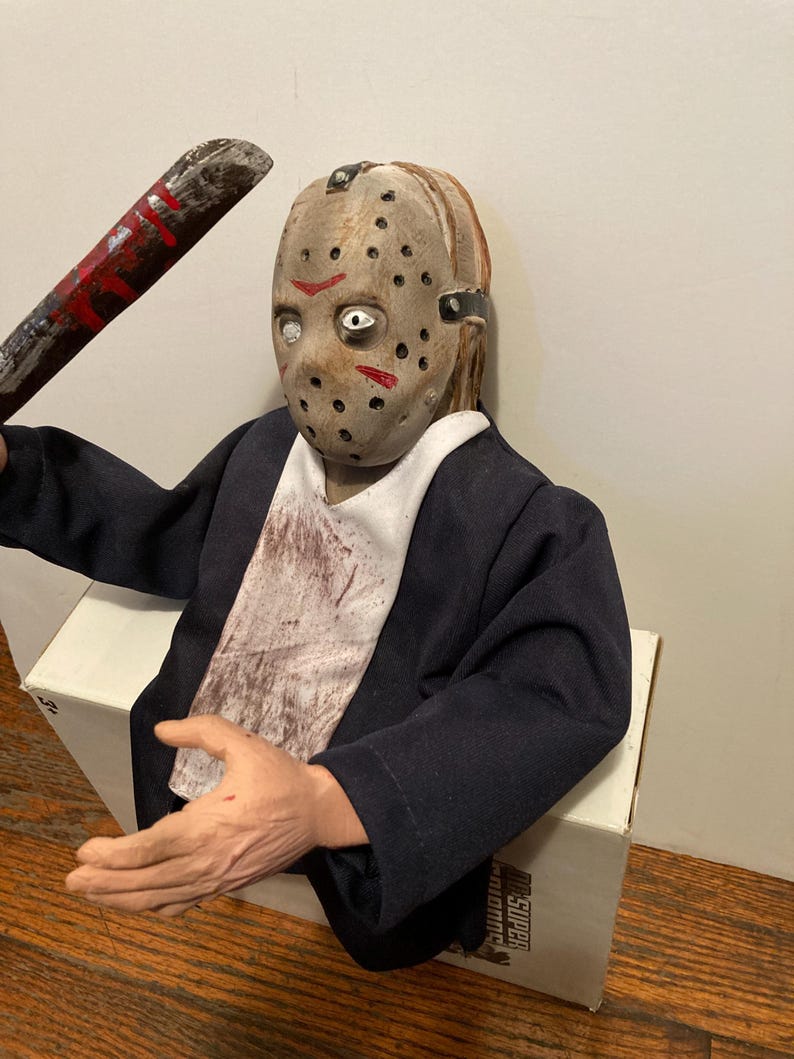 Friday the 13th Jason Voorhees Puppet Prop 12” Halloween Rubies 2009 ...