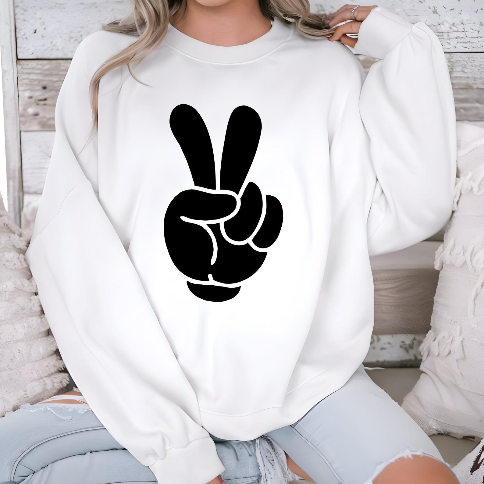 Peace Hand SVG, Peace Sign, Bundle of 4 Hand SVG, Hand Symbol, Peace ...