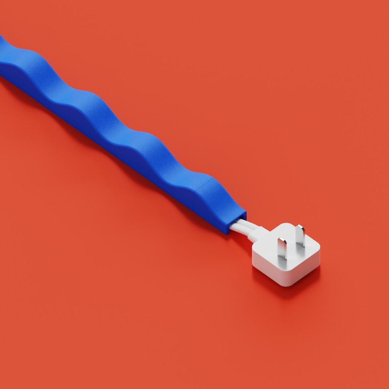 Wavy Cord Cover Kit / Modern Cable Hider / Custom Modular Wire ...