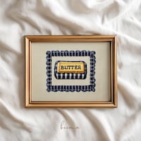 Butter Art Print, Modern Kitchen Decor, Horizontal Wall Art, Pop Art ...