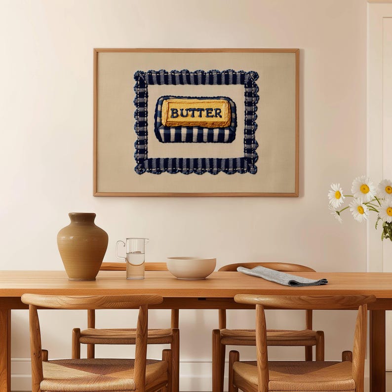 Butter Art Print Kitchen Art Print Pastry Art Print Kitchen Still Life ...