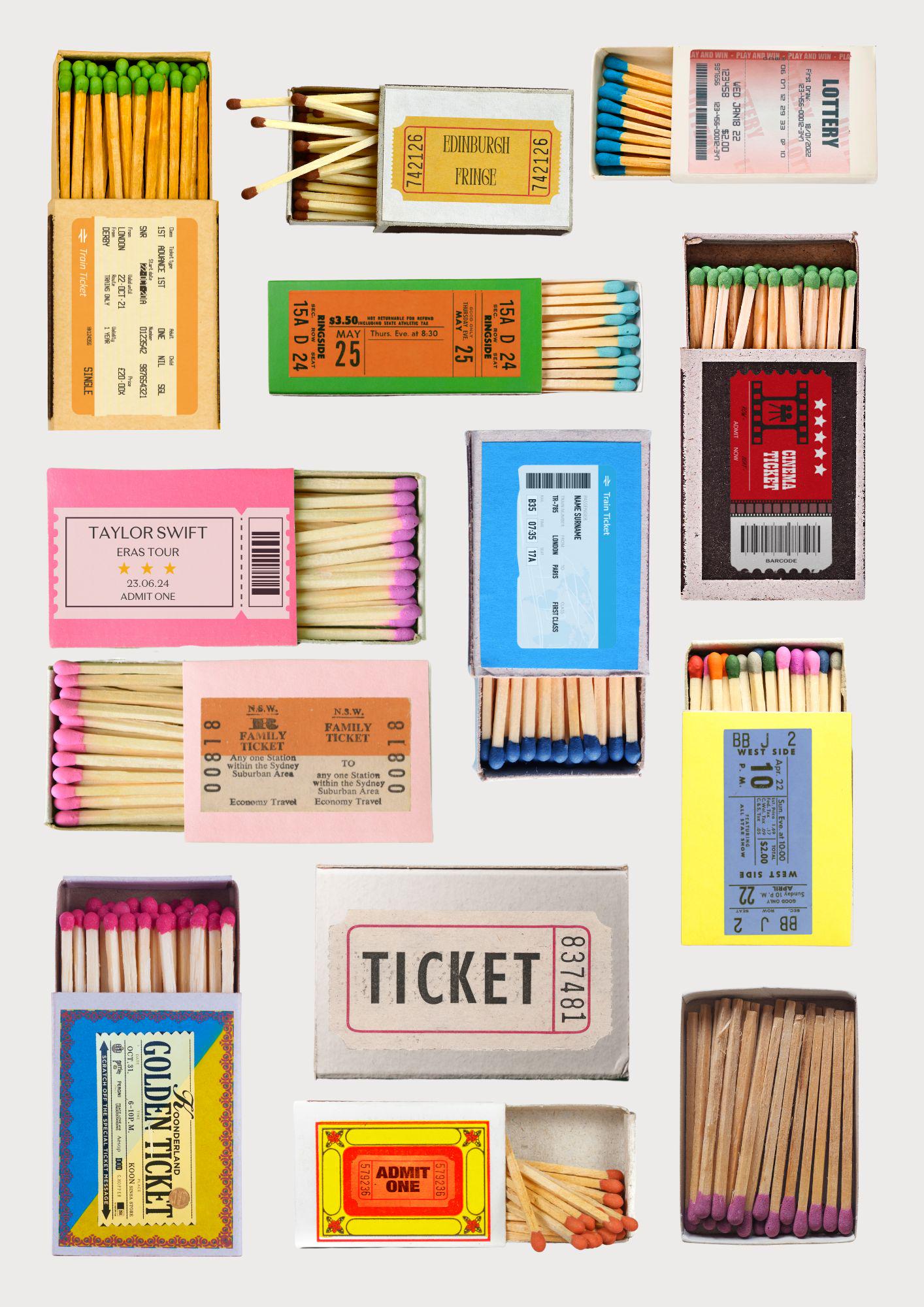 Personalised Matchbox Framed Print (A3) - Etsy UK