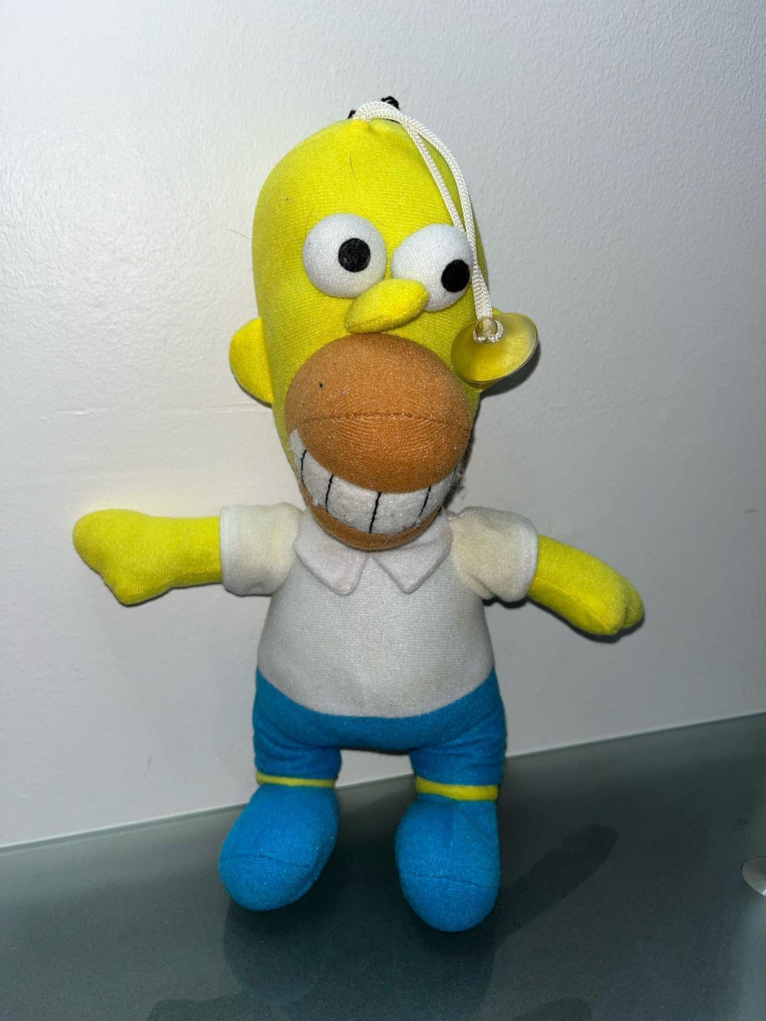 Vintage Homer Simpsons Mouth Opened Plush Sticks to Glass - Etsy