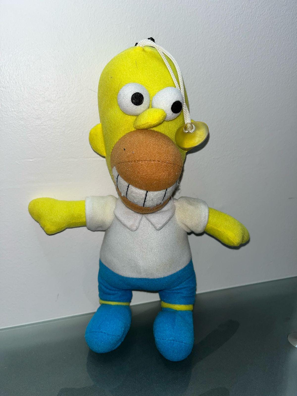 Vintage Homer Simpsons Mouth Opened Plush Sticks to Glass - Etsy