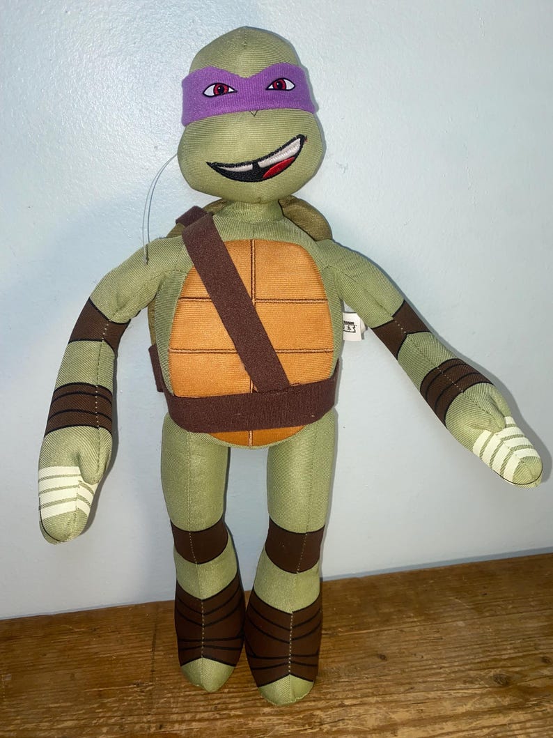 Official Donatello Plush • Nickelodeon TMNT Stuffed Toy • Teenage ...