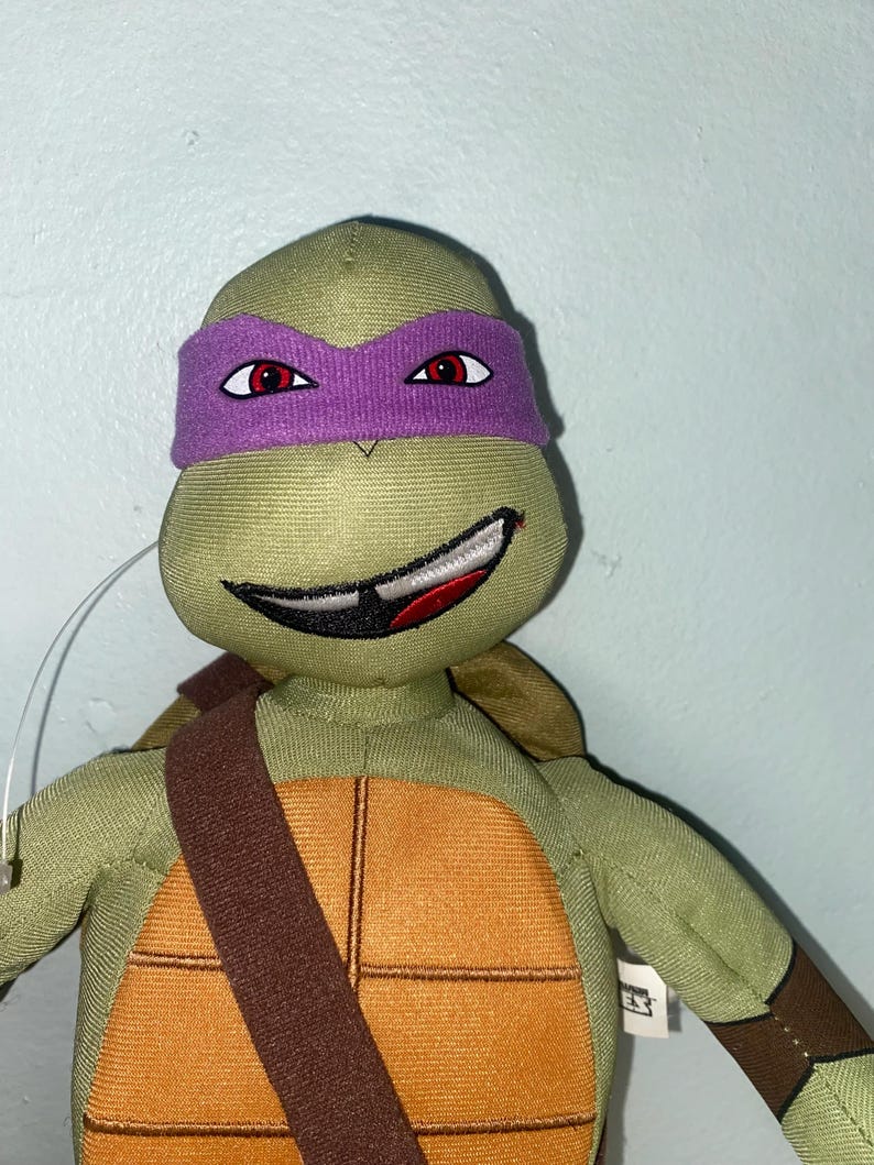 Official Donatello Plush • Nickelodeon TMNT Stuffed Toy • Teenage ...