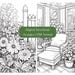 Relaxing Cottagecore Garden Coloring Pages | Printable Cozy Spring ...