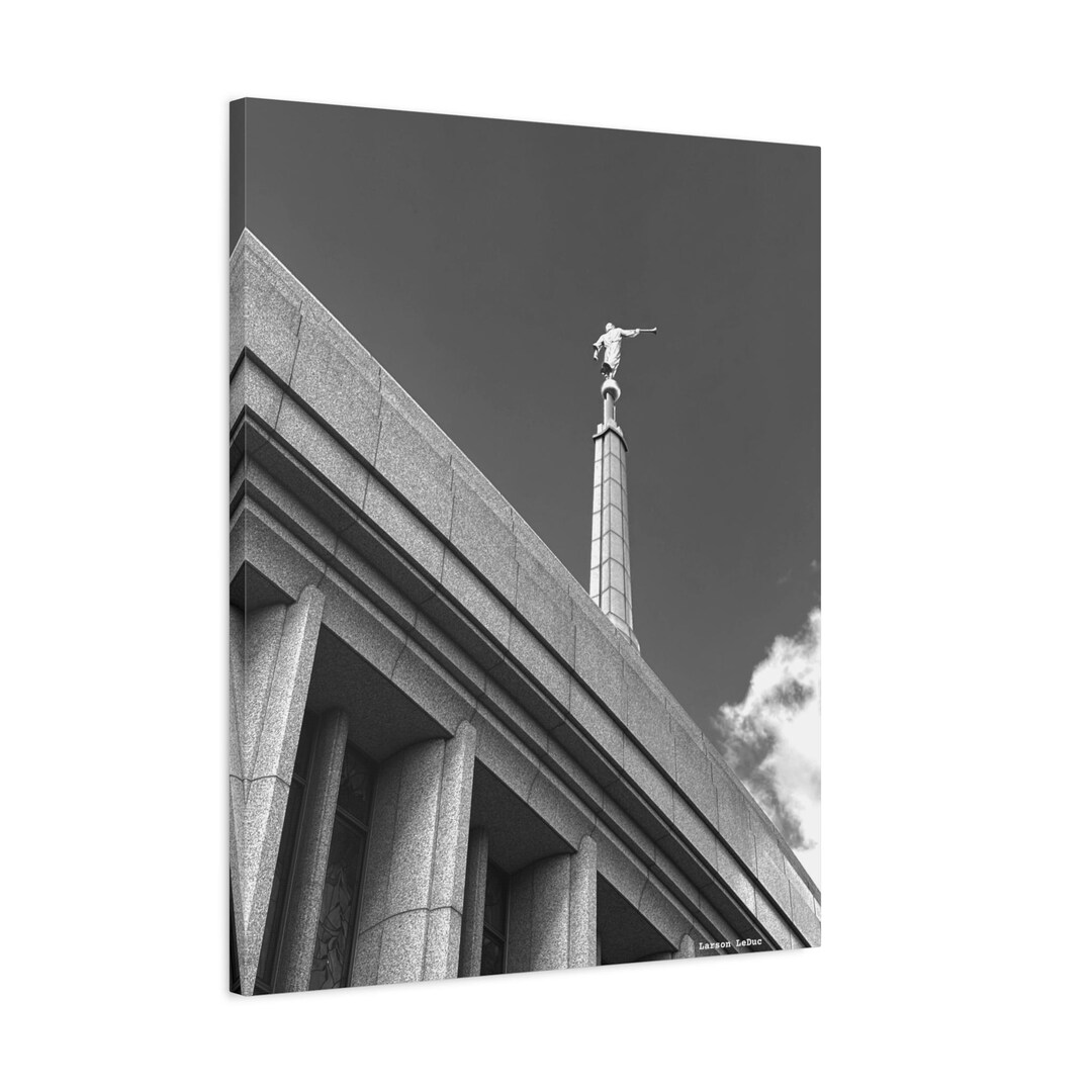 Heaven's Above - Modern LDS Art, LDS Wall Art, LDS Temple Art Wall ...